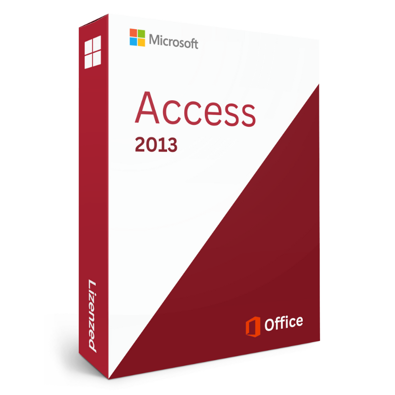 Microsoft Access 2013 Lizenzedde 